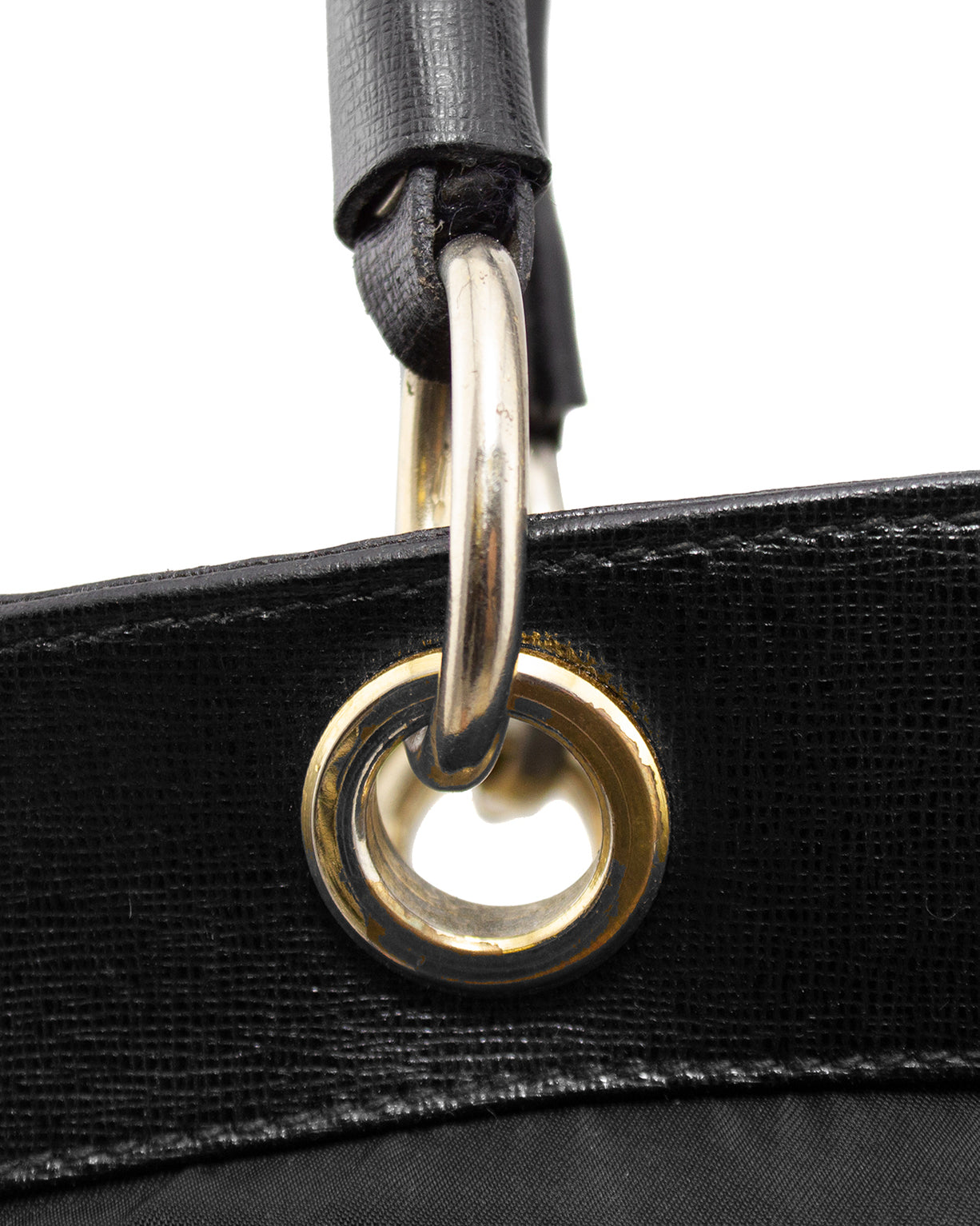 Black Nylon Bucket Bag – Vintage Couture