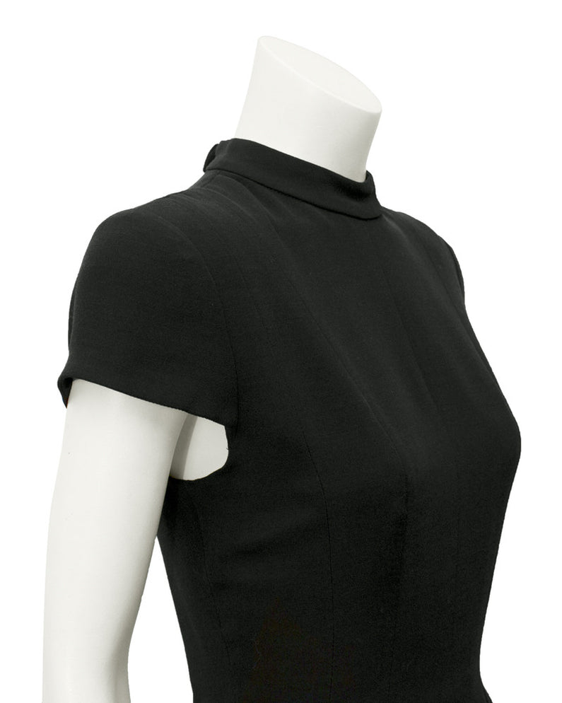 Black open back dress – Vintage Couture